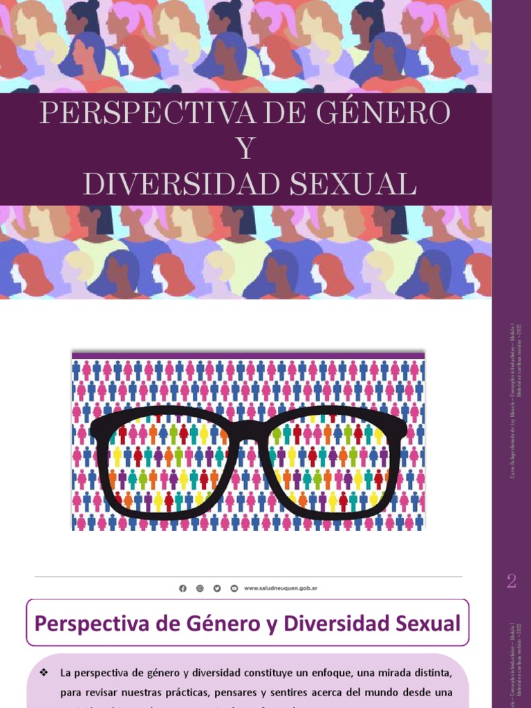 MÓDULO I . Perspectiva de géneo y diversidad sexual-1 | PDF | Identidad de género | Género