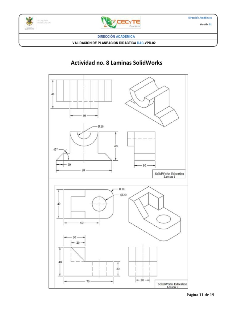Practica Solidworks | PDF