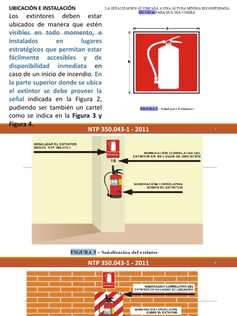 NTP - Extintores | PDF