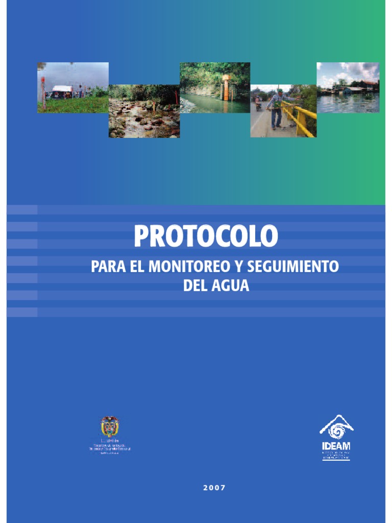 Protocolo Monitoreo y Seguimiento Del Ag | PDF | Agua | Hidrología