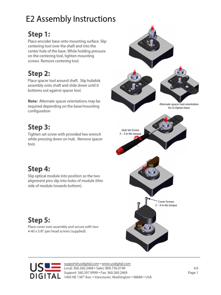 E2 Assembly Instructions | PDF