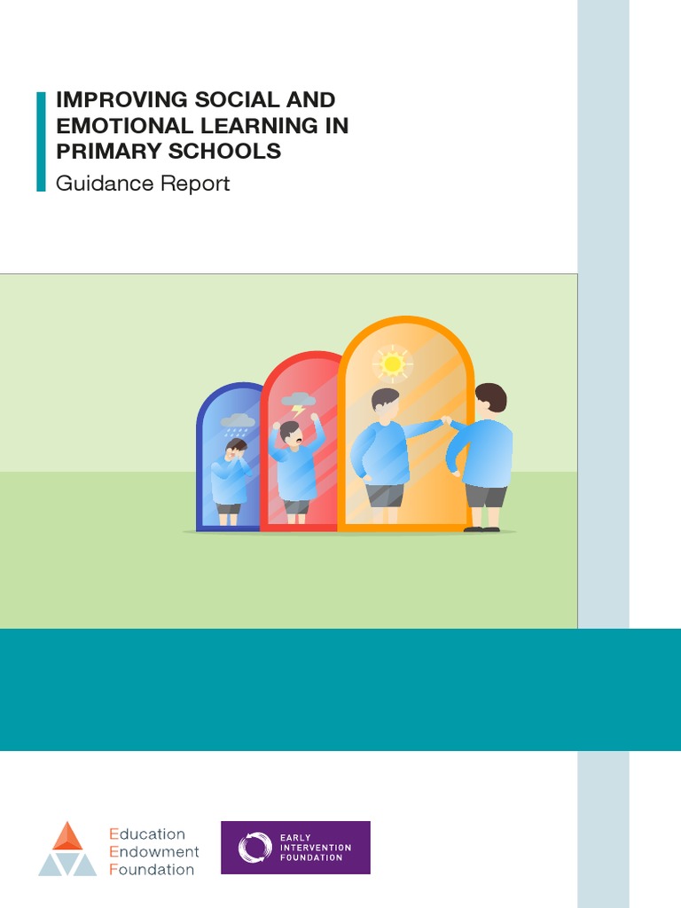 EEF Social and Emotional Learning | PDF | Mental Health | Teachers