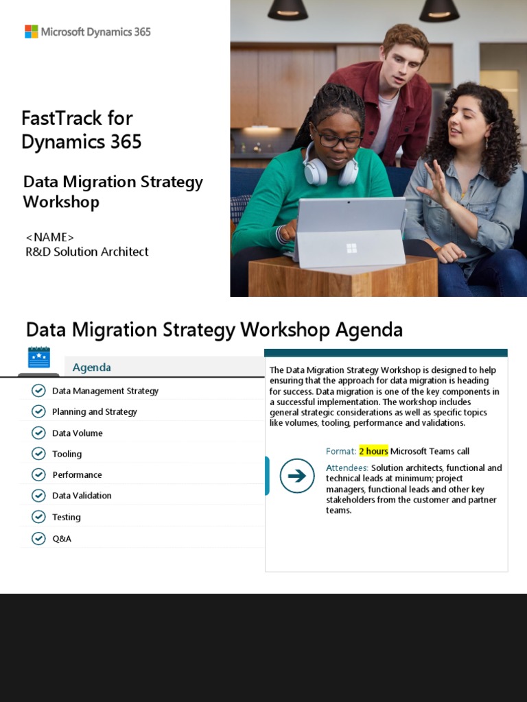 Data Migration Strategy Workshop Template | PDF | Information | Data