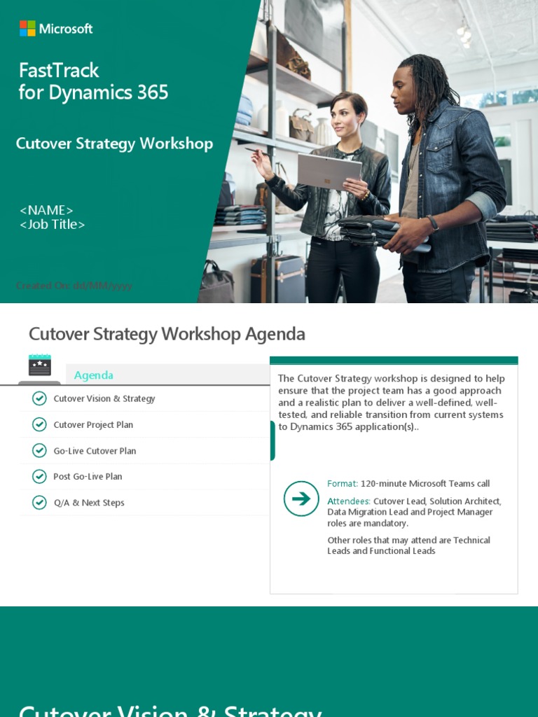 Cutover Strategy Workshop Template | PDF | Information Technology | Information Technology ...