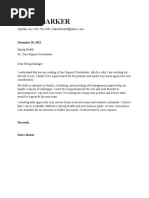 Resignation Letter For Merchandiser | PDF