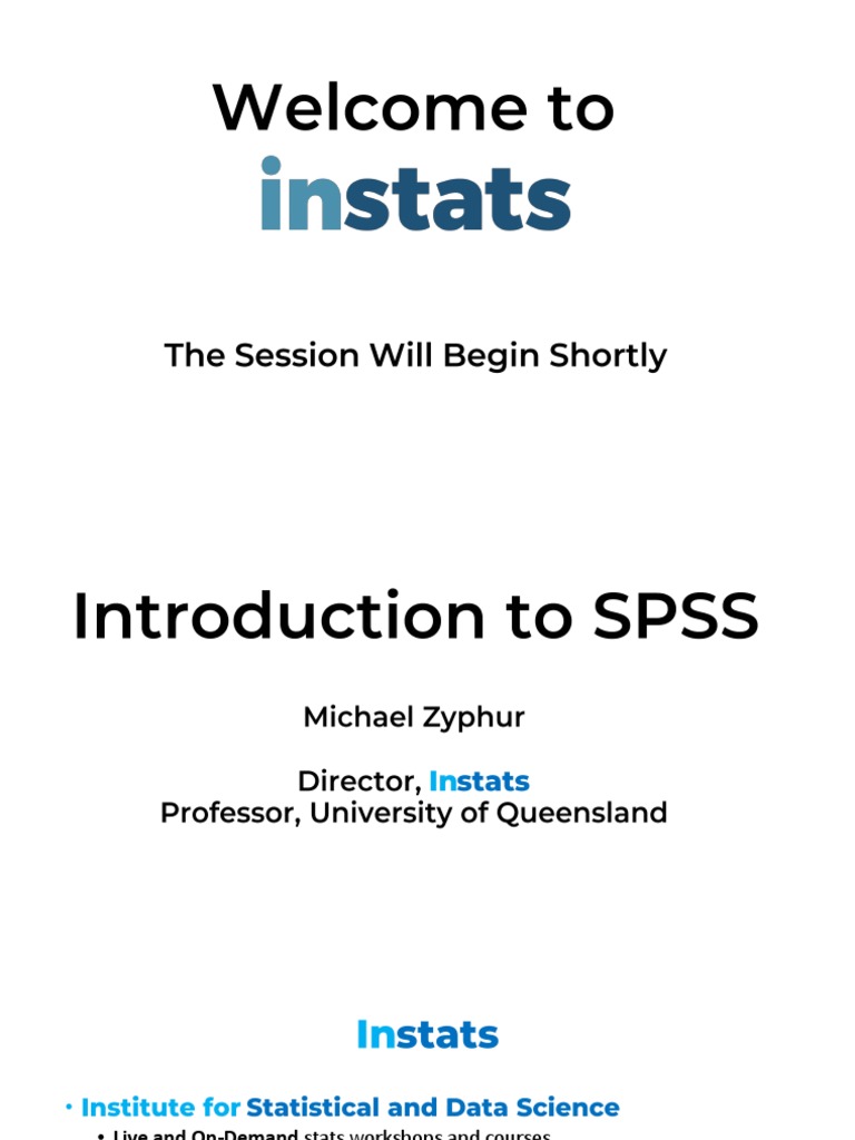 SPSS Introduction | PDF | Statistics | Regression Analysis