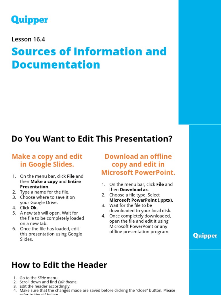 ME EngRW 11 Q4 1604 PS Sources of Information and Documentation B | PDF | Computer File ...