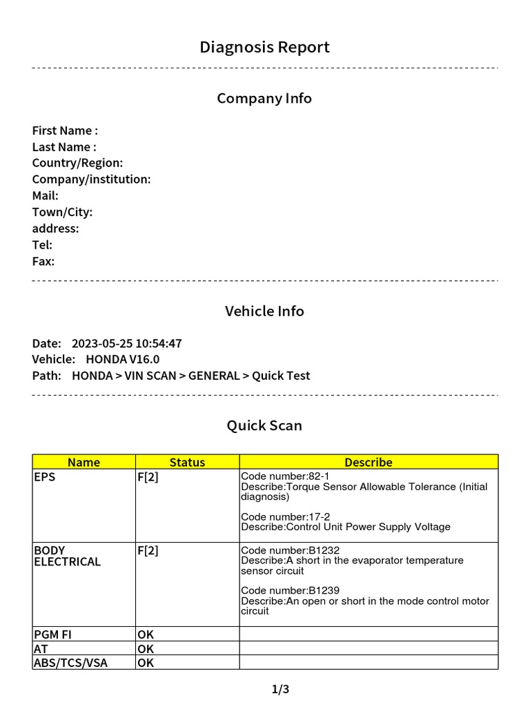 QS - Honda V16.0 - 20230525105447006 | PDF