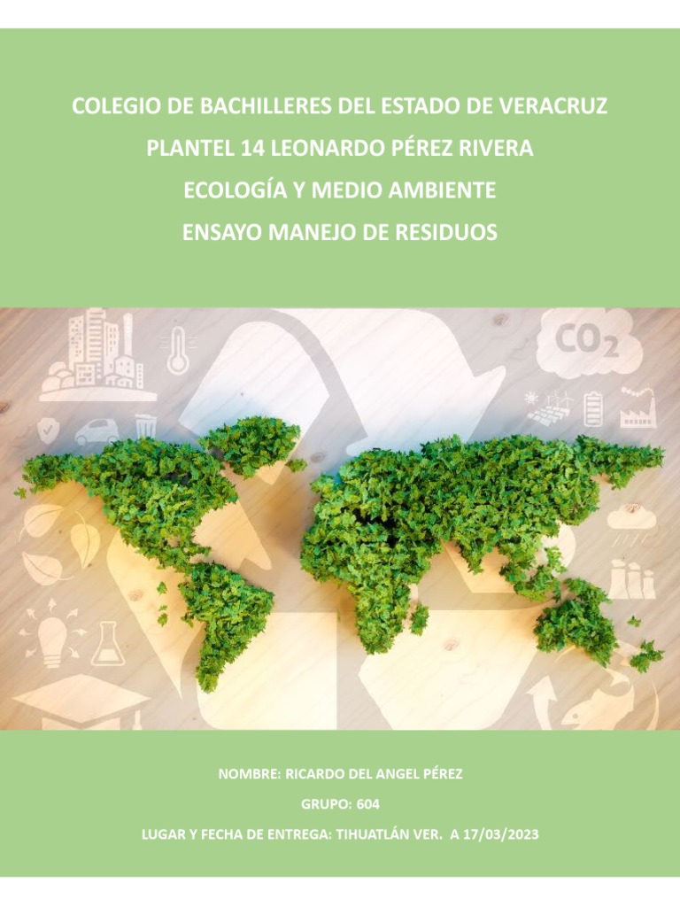 Manejo de Residuos Ecologia | PDF | Residuos | Compost