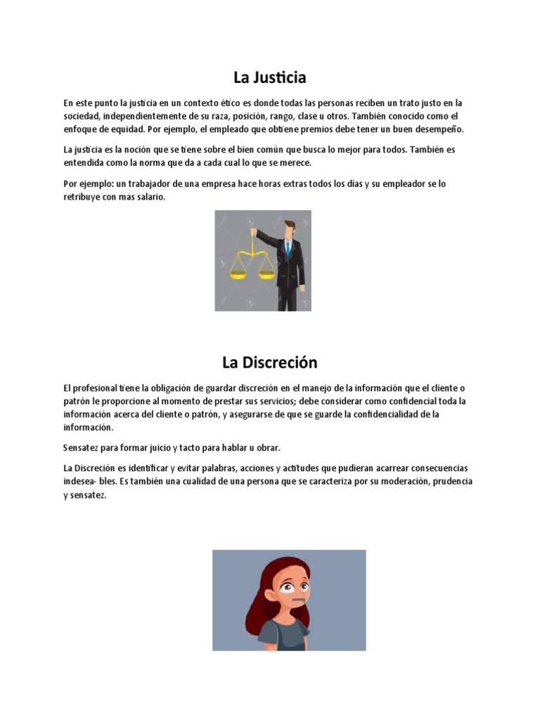 La Justicia y La Discrecion | PDF