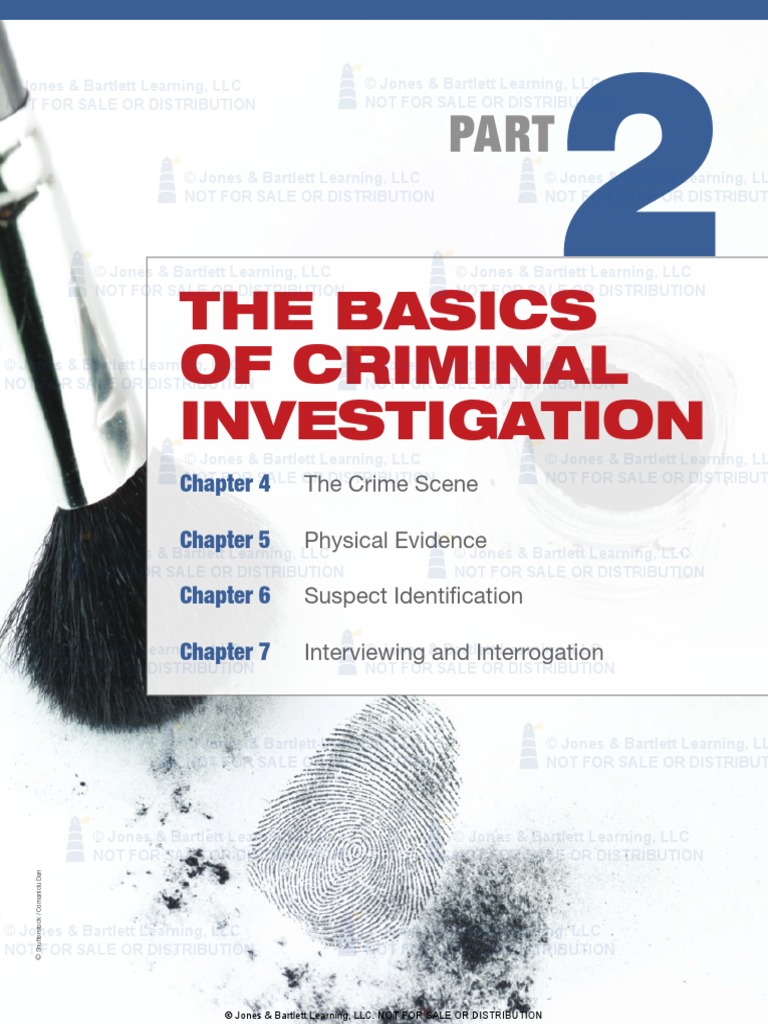 CH04 Dutelle SECURE | PDF | Crime Scene | Forensic Science