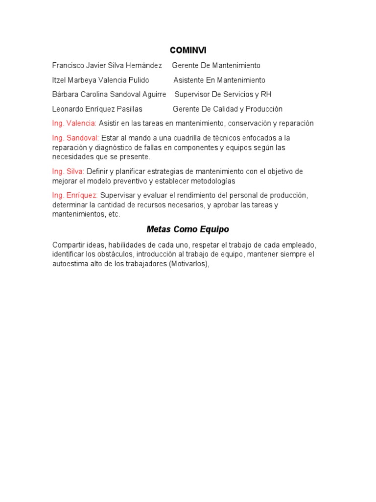 COMINVI | PDF | Crecimiento personal y profesional | Negocios