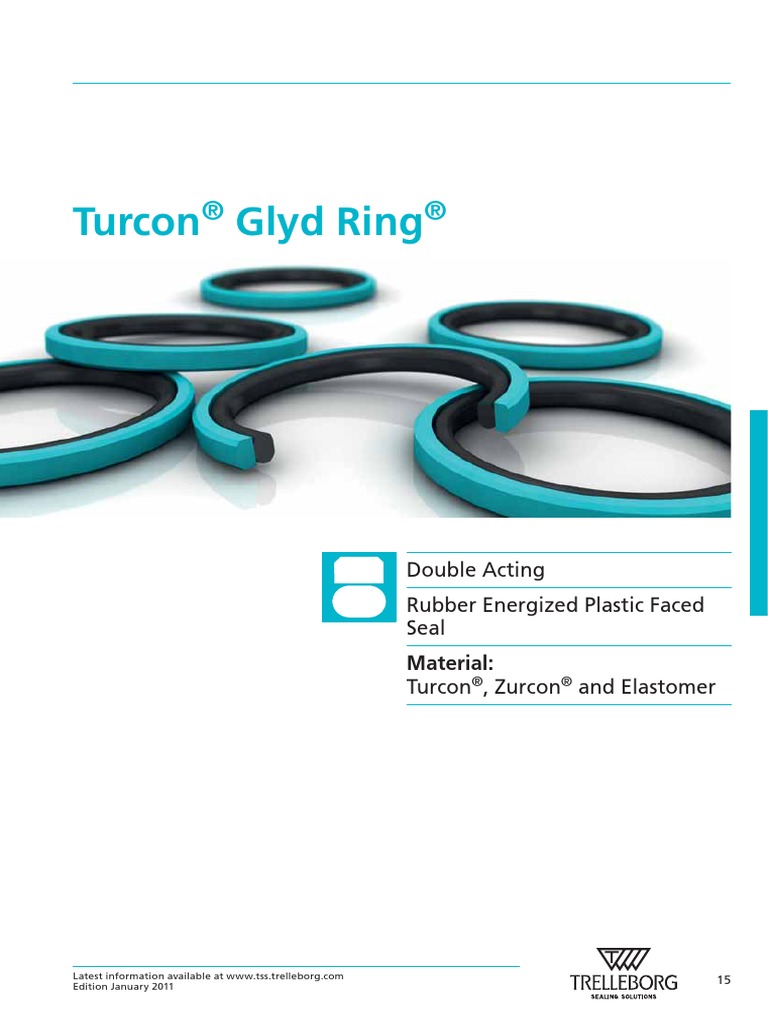 Busak Shamban GLYD-RING | PDF | Piston | Steel