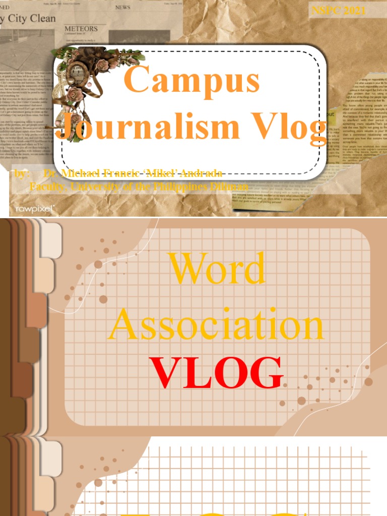 Campus Journalism Vlogging Guide | PDF | Journalism | World Wide Web