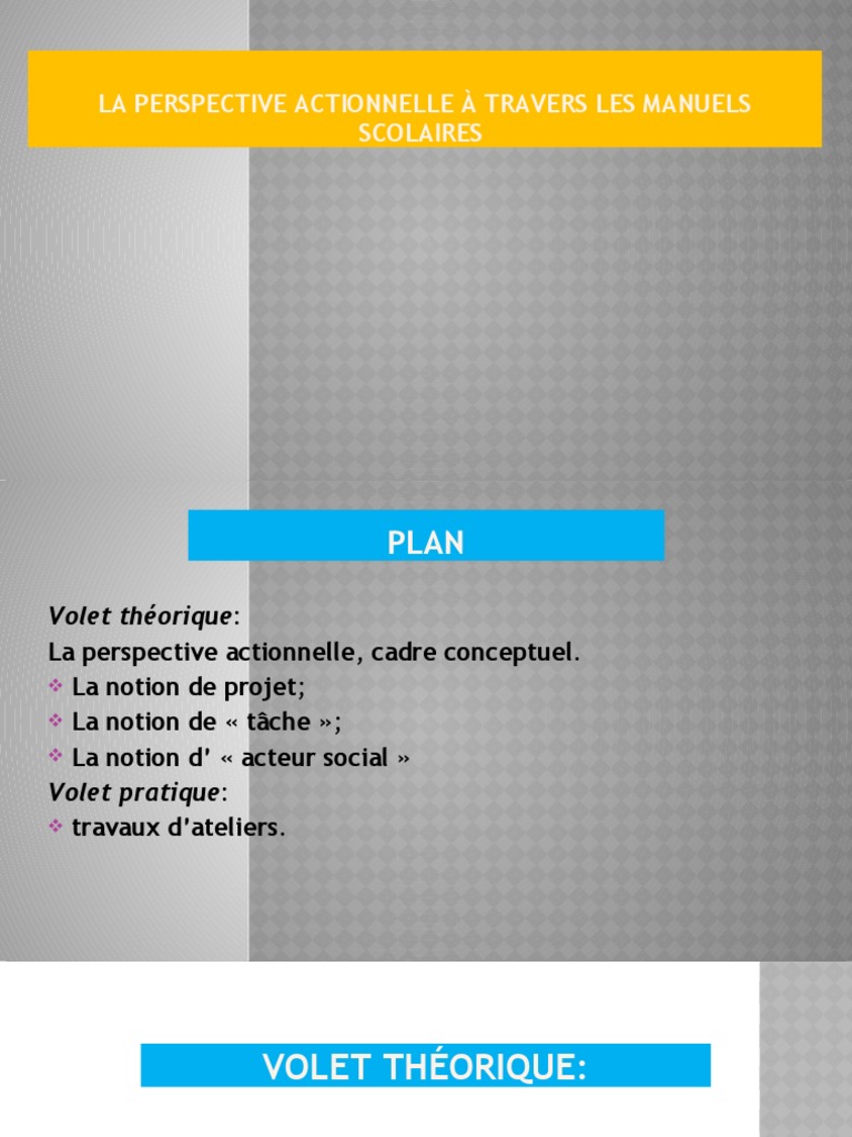 _la perspective actionnelle à travers les nouveaux manuels 8janv | PDF | Cognition