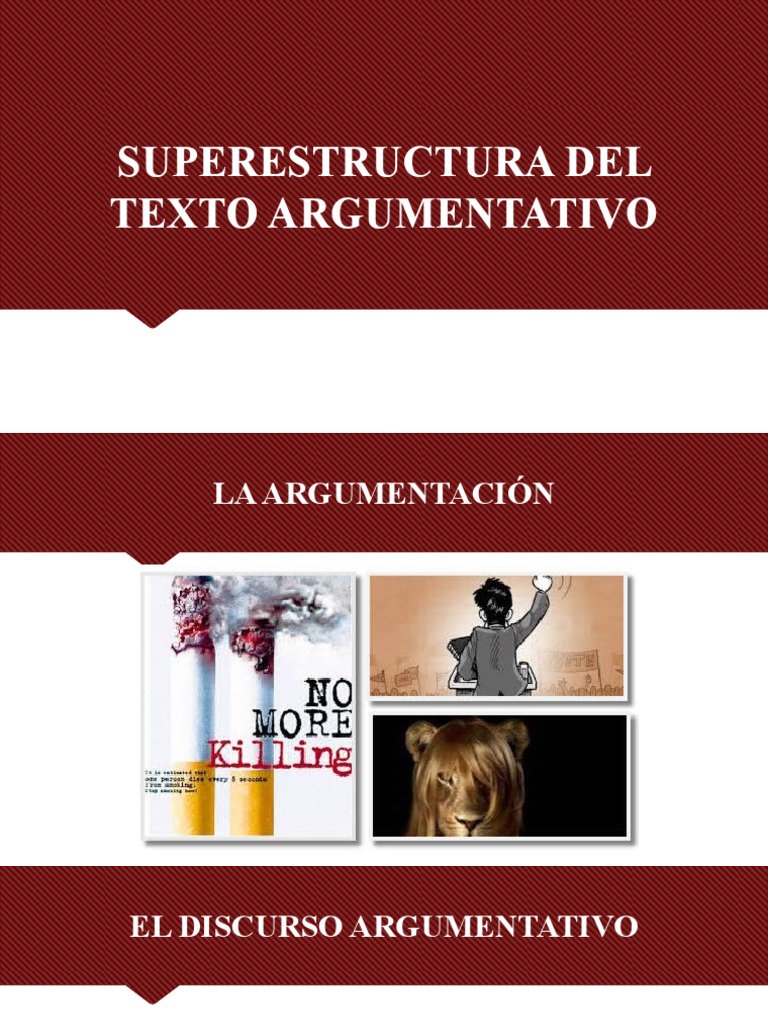 Superestructura Del Texto Argumentativo | PDF | Adverbio | Teoría de la ...