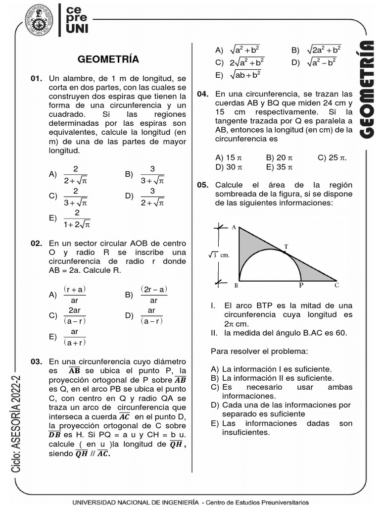 REPASO | PDF | Geometría Elemental | Matemáticas