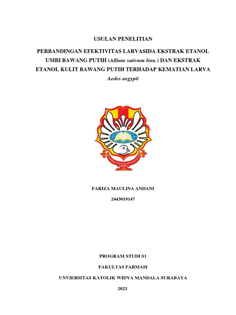 Fariza Maulina Andani - 2443019147 - Final Revisi | PDF