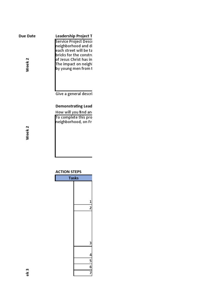 Bus321 Document Leadership Project Template | PDF