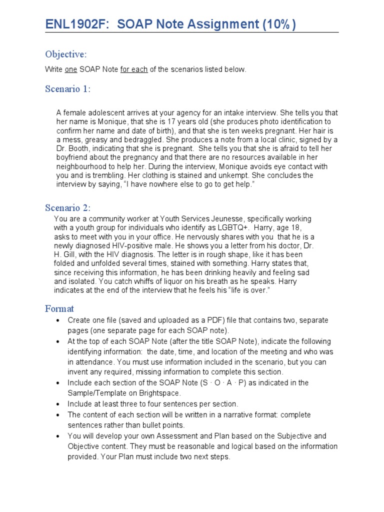 Soap Note Cyc w23b | PDF | Verb | Grammatical Tense