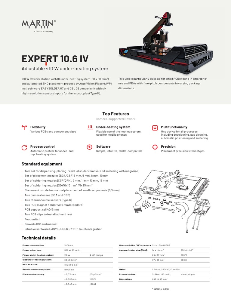 Flyer Martin Expert 10 6 IV | PDF | Computer Engineering | Electronics