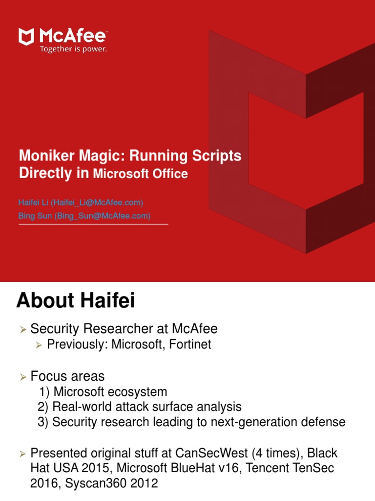 Moniker Magic Final | PDF | Component Object Model | System Software