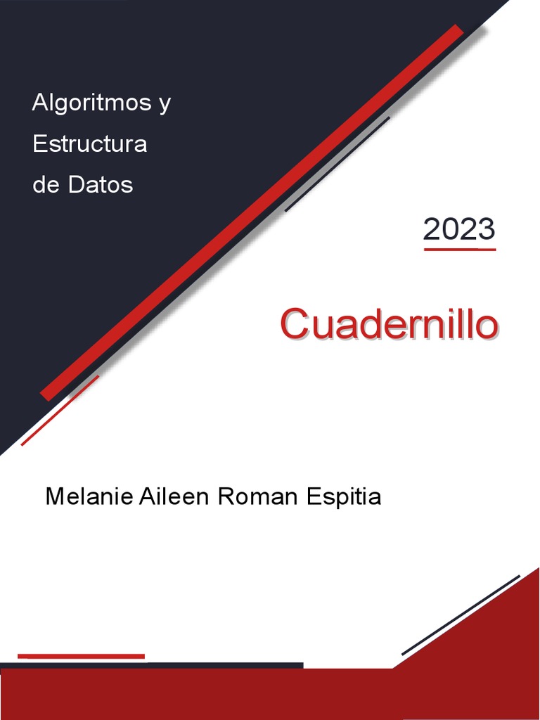 Algoritmos y Estructura de Datos | PDF | Algoritmos | Lenguaje de programación