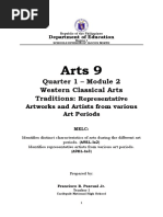 Arts 9 Module 1 by Gabrielle Gomez Edited | PDF | Paintings | Ancient Egypt