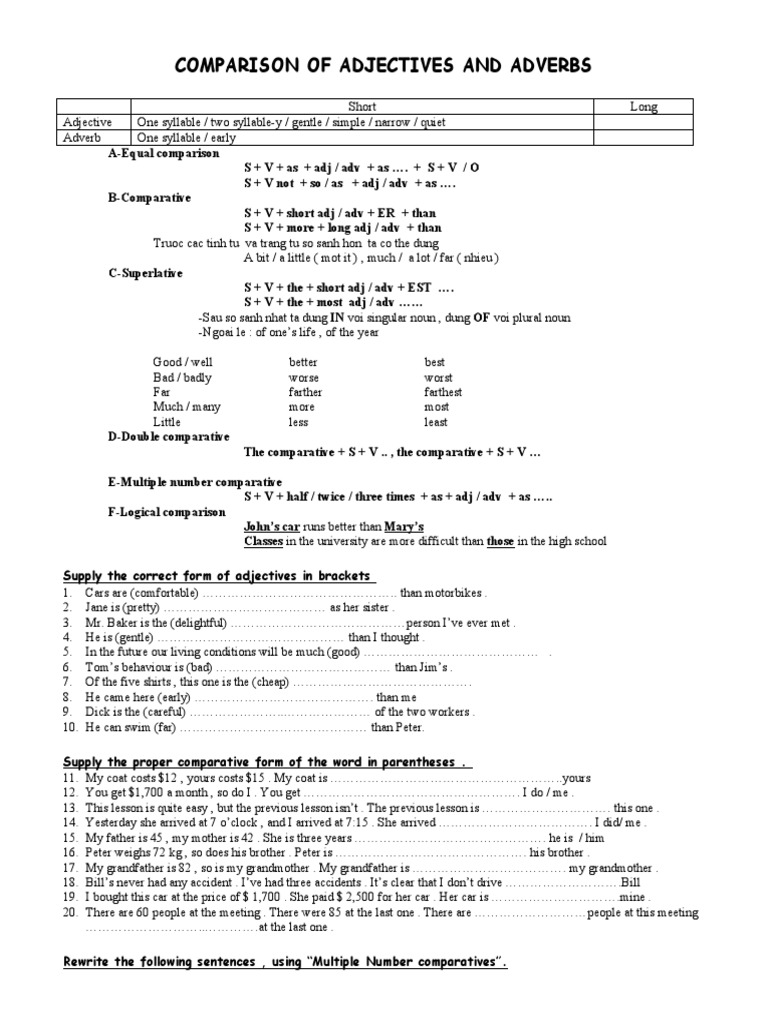 ANH 10 Comparision 135 To | PDF | Language Families | Language Mechanics