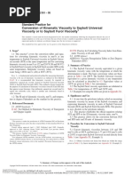 CST To SUS Conversion Chart PDF | PDF