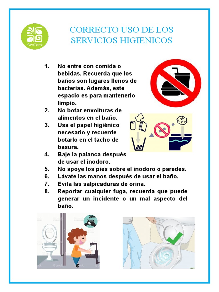 Buen Uso de Servicios Higiénicos | PDF
