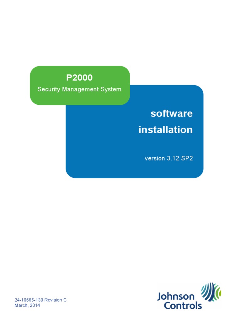 P2000 V3.12 Software Installation Manual | PDF | Microsoft Windows ...