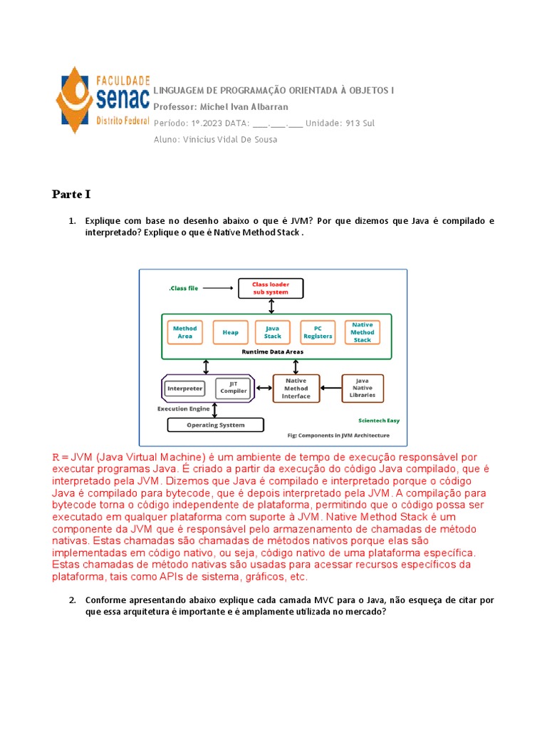 Java: JVM, MVC, Servlets e Ferramentas | PDF | Model-View – Controller (MVC) | Java (linguagem ...