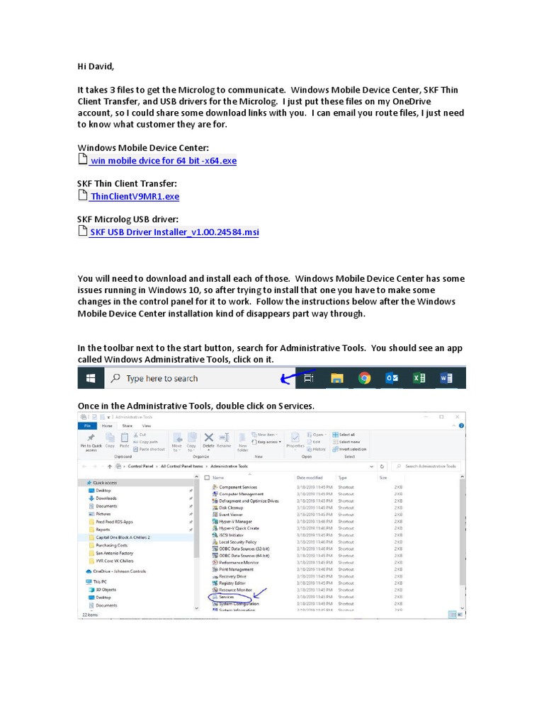 Configuracion - Programa Microlog | PDF