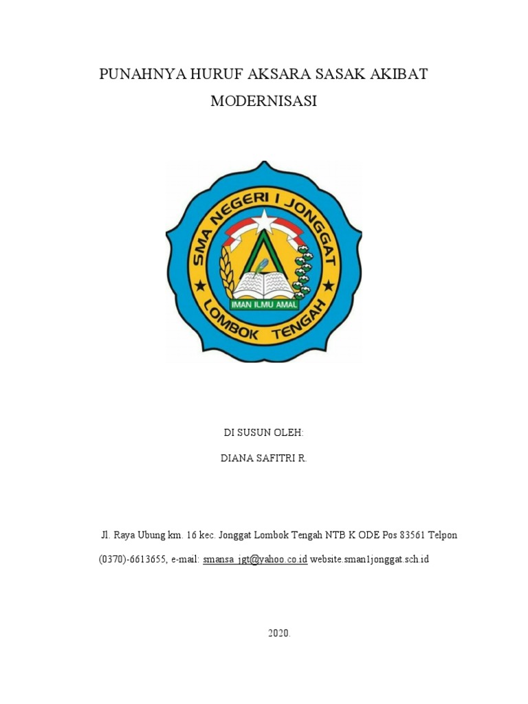 Aksara Sasak Cover | PDF