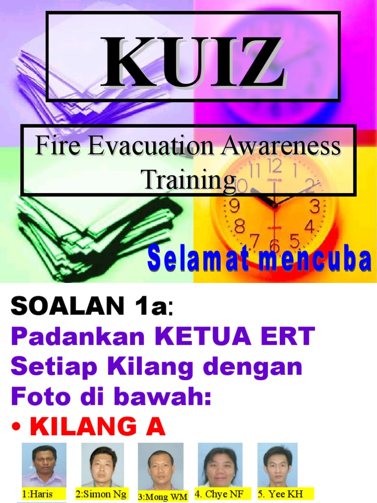 Fire Evacuation Awareness Training_Test | PDF