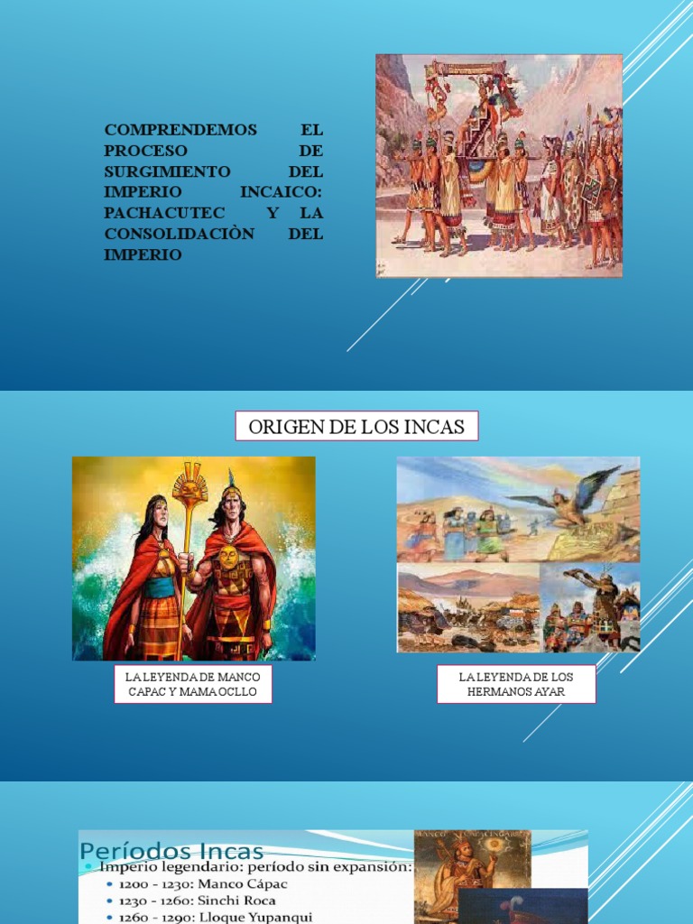 Comprendemos EL Proceso DE Surgimiento DEL Imperio Incaico: Pachacutec Y La Consolidaciòn DEL ...