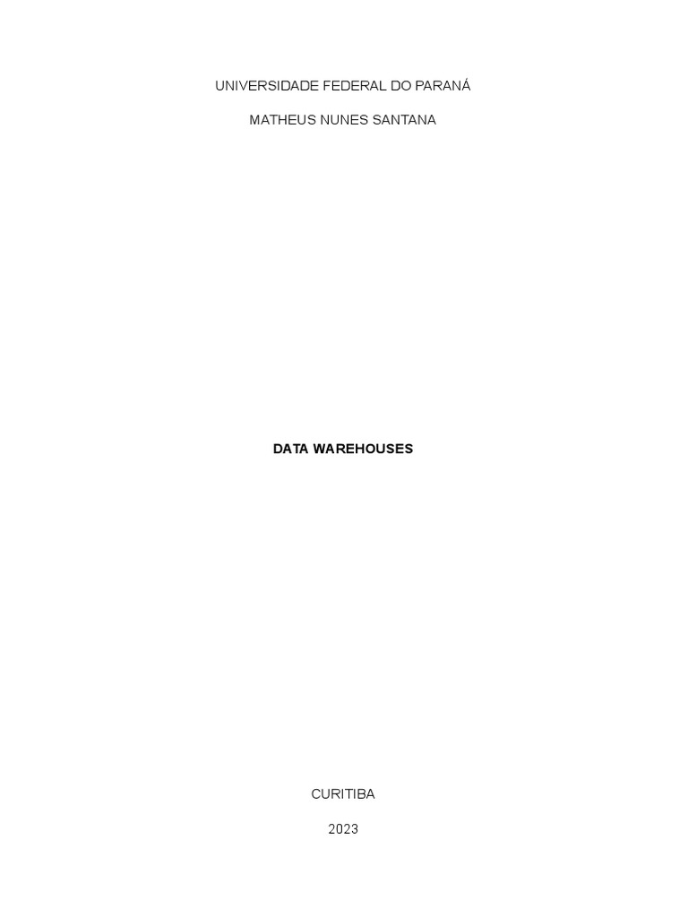 Datawarehouse Pdf