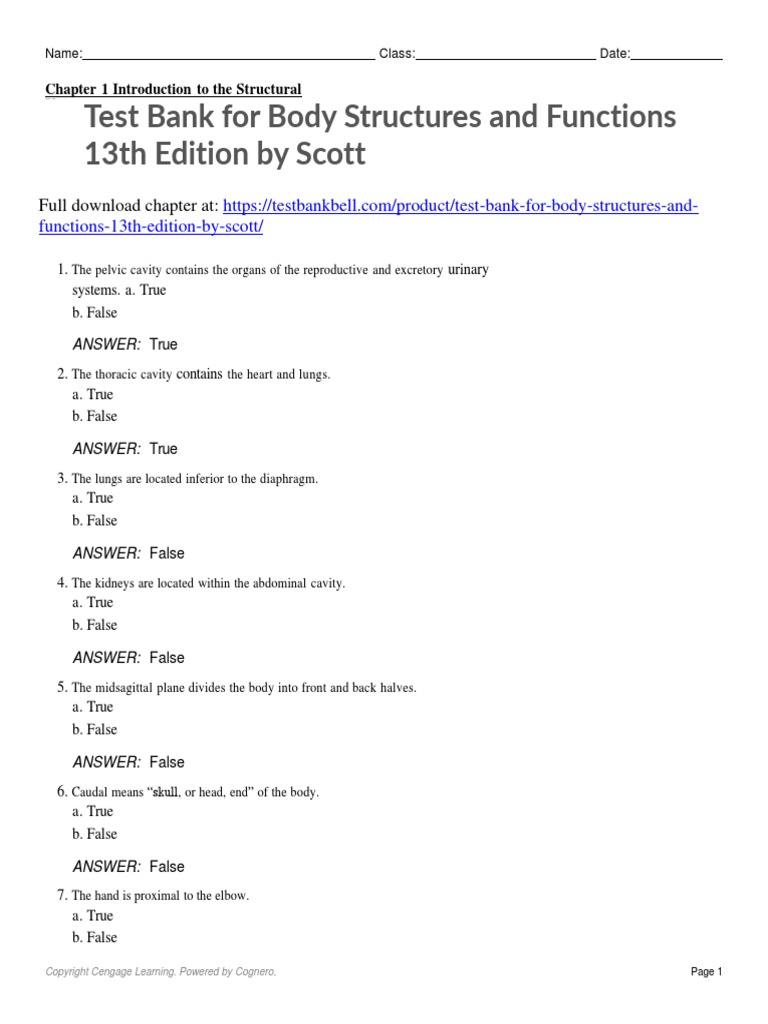 Body Structures And Functions 13th Edition Pdf