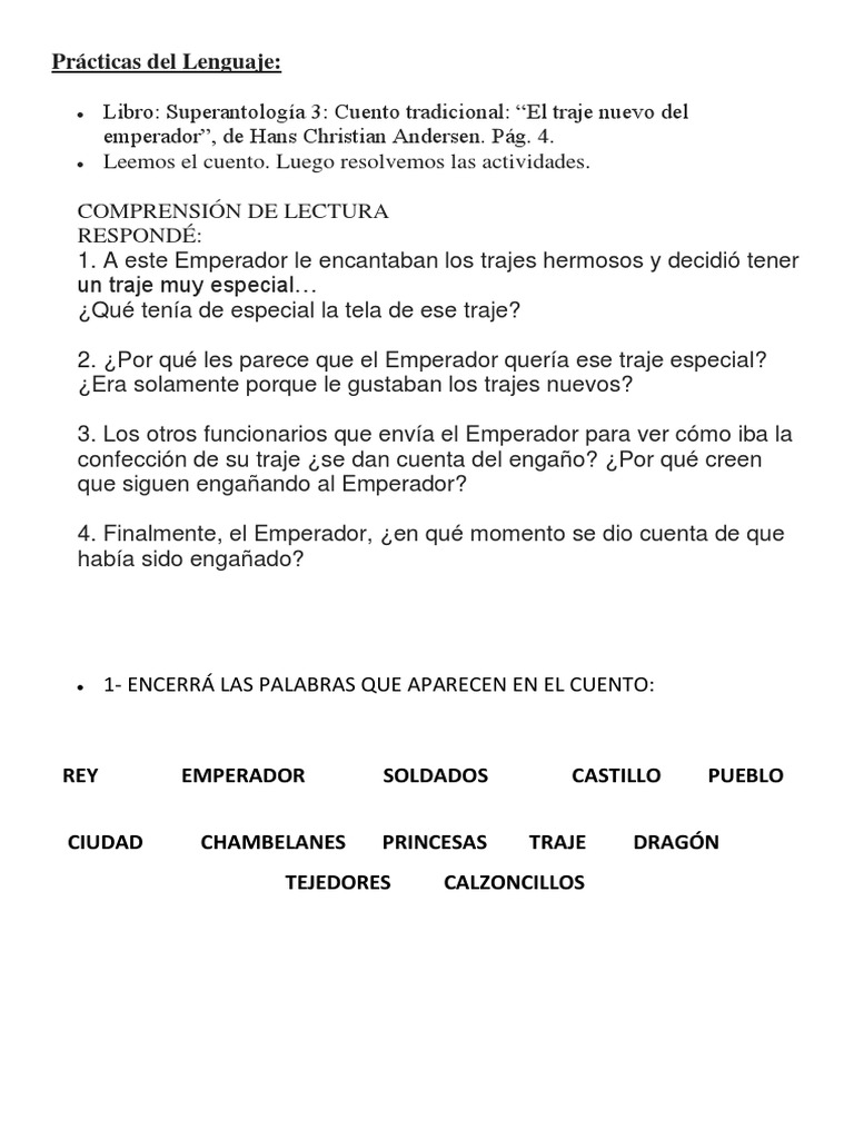 Secuencia Didactica Tercer Grado Programa