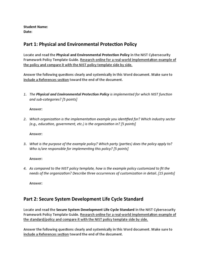 SEC310 Project Module 5 | PDF | Policy | Computer Security