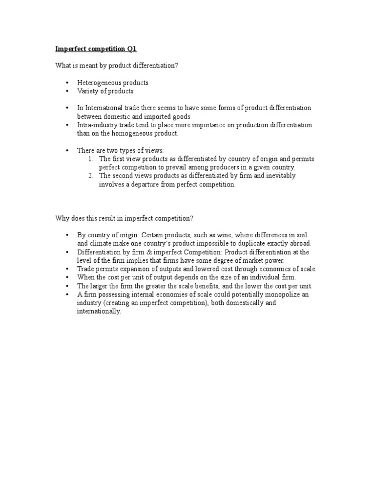 Grp06 S02 - Imperfect Competition Q1 V02 | PDF | Economies Of Scale ...