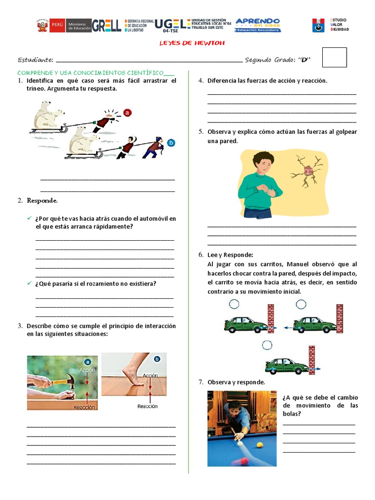 B. Leyes de Newton | PDF | Las leyes del movimiento de Newton