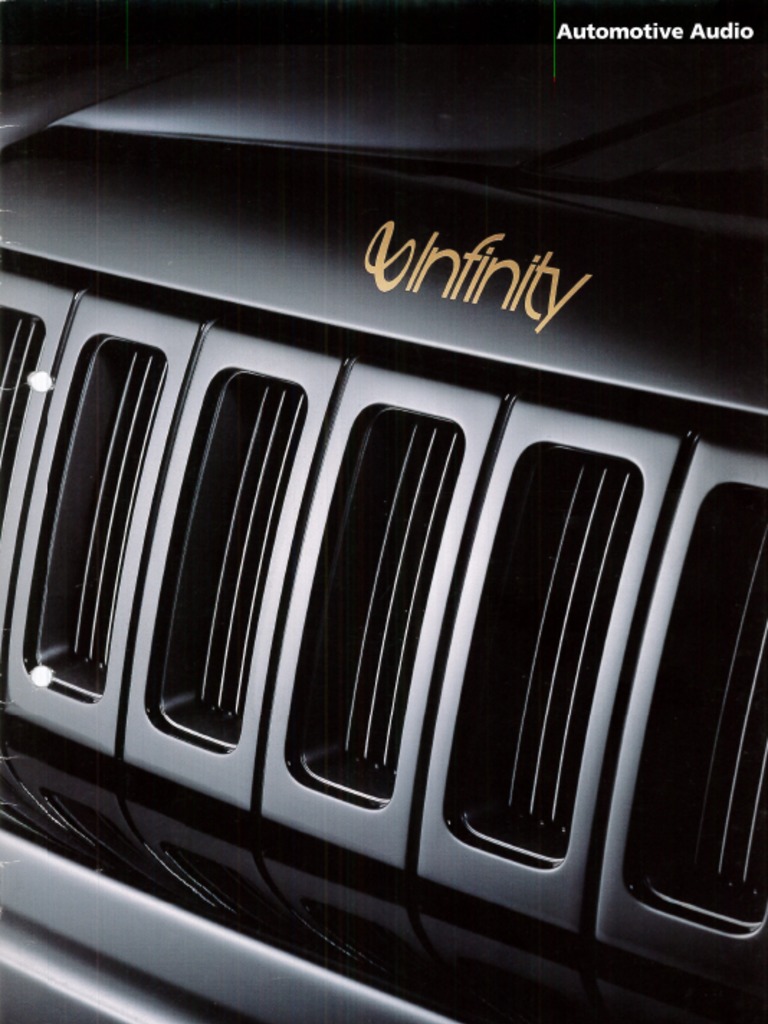 Infinity - Catalogue Car Stereo 1997 (English) | PDF | Amplifier ...