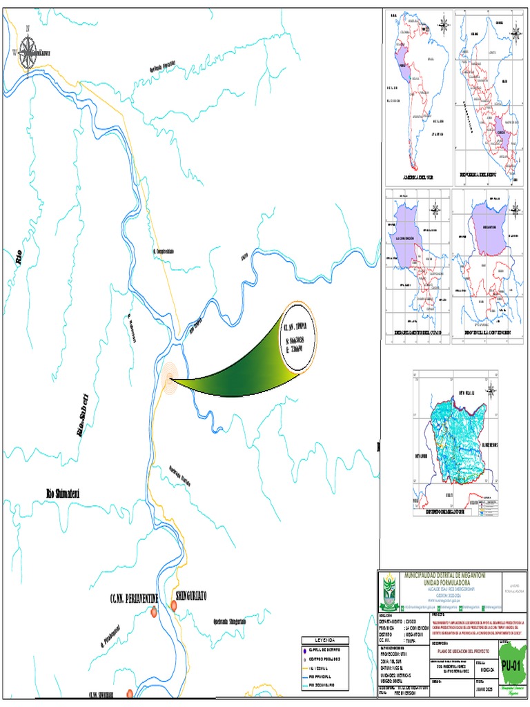 Plano Ubicacion de Timpia-Pu-01-A2 | PDF