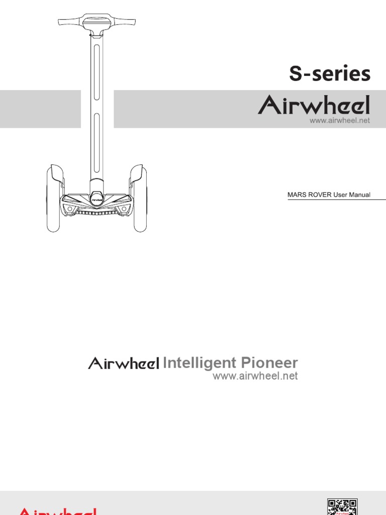 Airwheel S3 Series Specifications Guide | PDF | Manufactured Goods