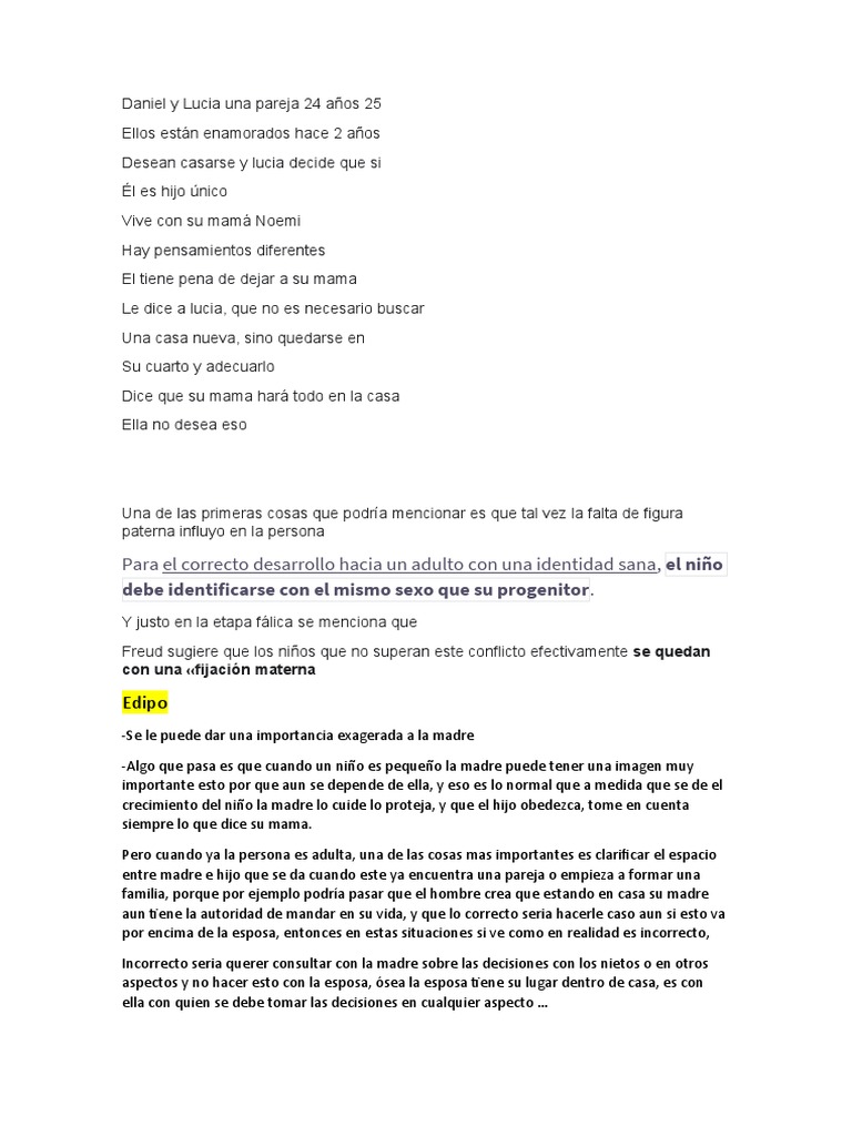 Etapa Falica | PDF | Adultos | Amor