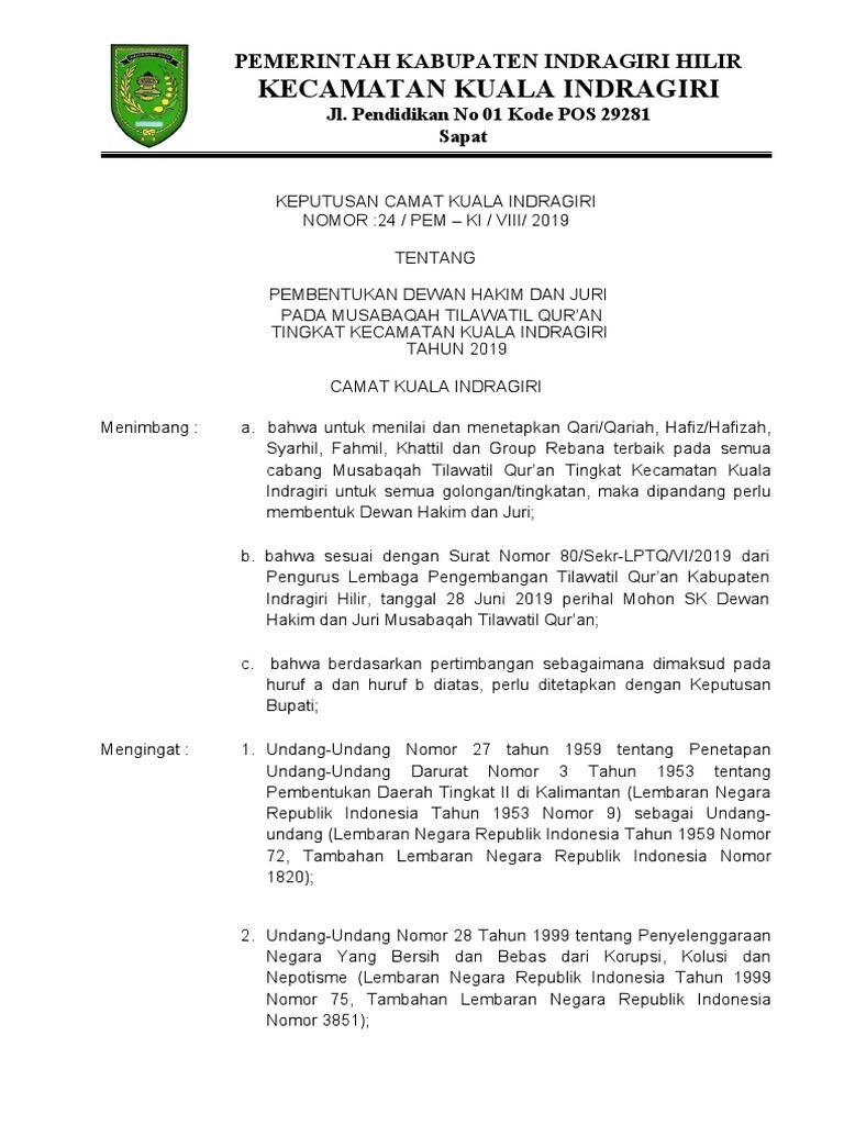 SK Dewan Hakim | PDF