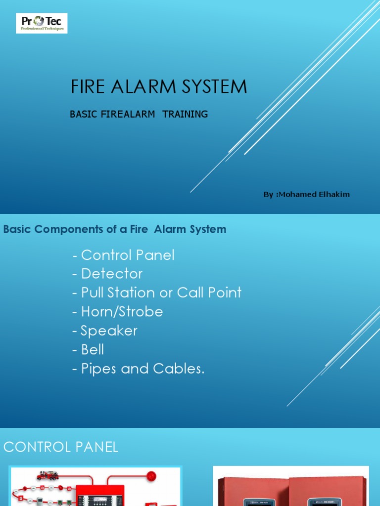 Fire Alarm System: Basic Firealarm Training | PDF