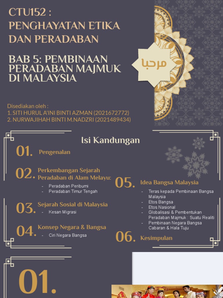 Ctu152: Penghayatan Etika Dan Peradaban | PDF
